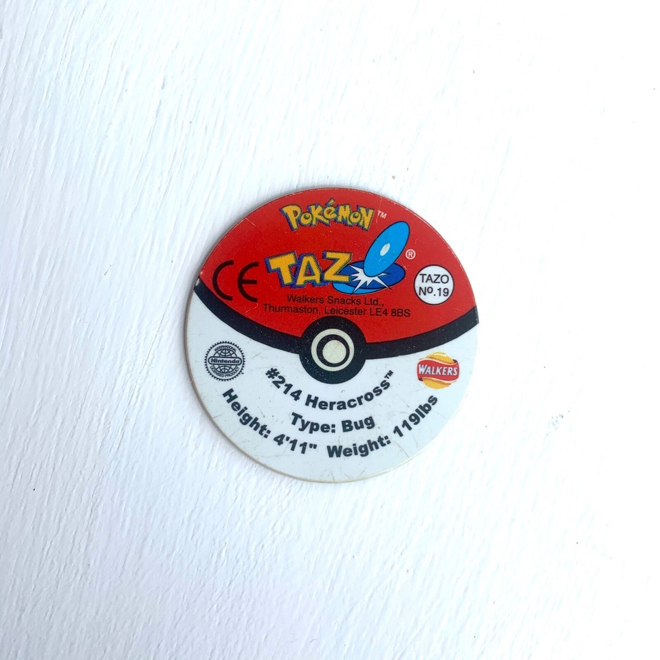 2001 POKEMON TAZO'S - Vintage- Walkers Tazos/Pogs - Take your pick in ...