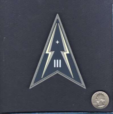 Original Space Delta 3 USSF US SPACE FORCE PVC Uniform Squadron Patch ...