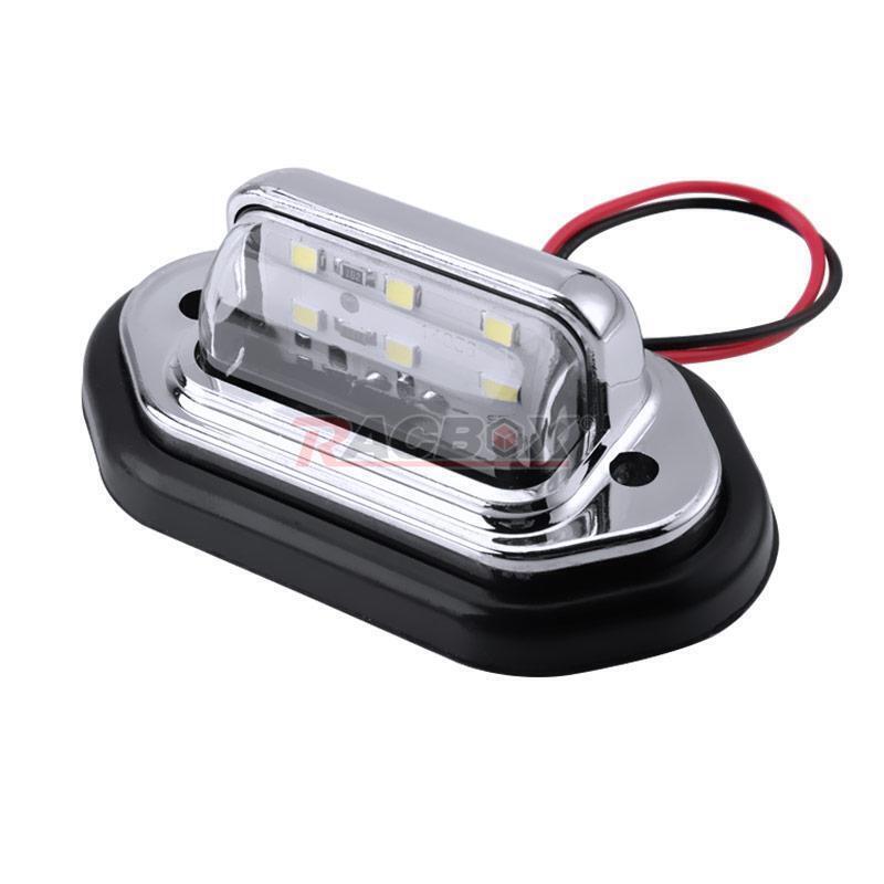 2X Universal LED License Plate Tag Light Lamp White For Truck Trailer ...