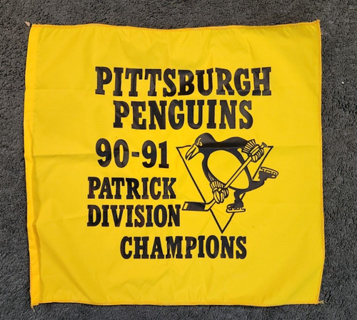 Vintage NHL 1990-91 Pittsburgh Penguins Patrick Division Champions ...