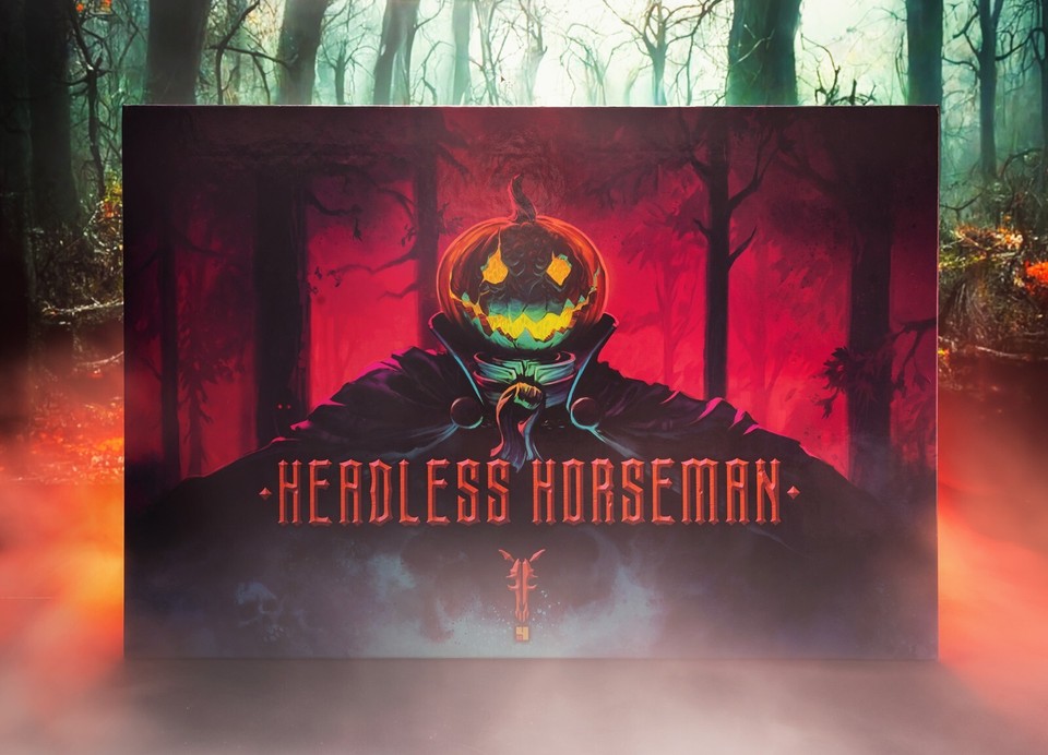 FIGURA OBSCURA Headless Horseman Sleepy Hallow NIB FOUR HORSEMEN Mythic ...