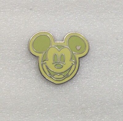 Hidden Mickey Lime Green Mickey Mouse Disney Collectible Trading Pin ...
