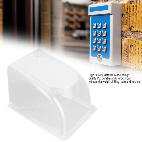 PV Doorbell Cover Sun Proof Waterproof Transparent Doorbell Shell | eBay