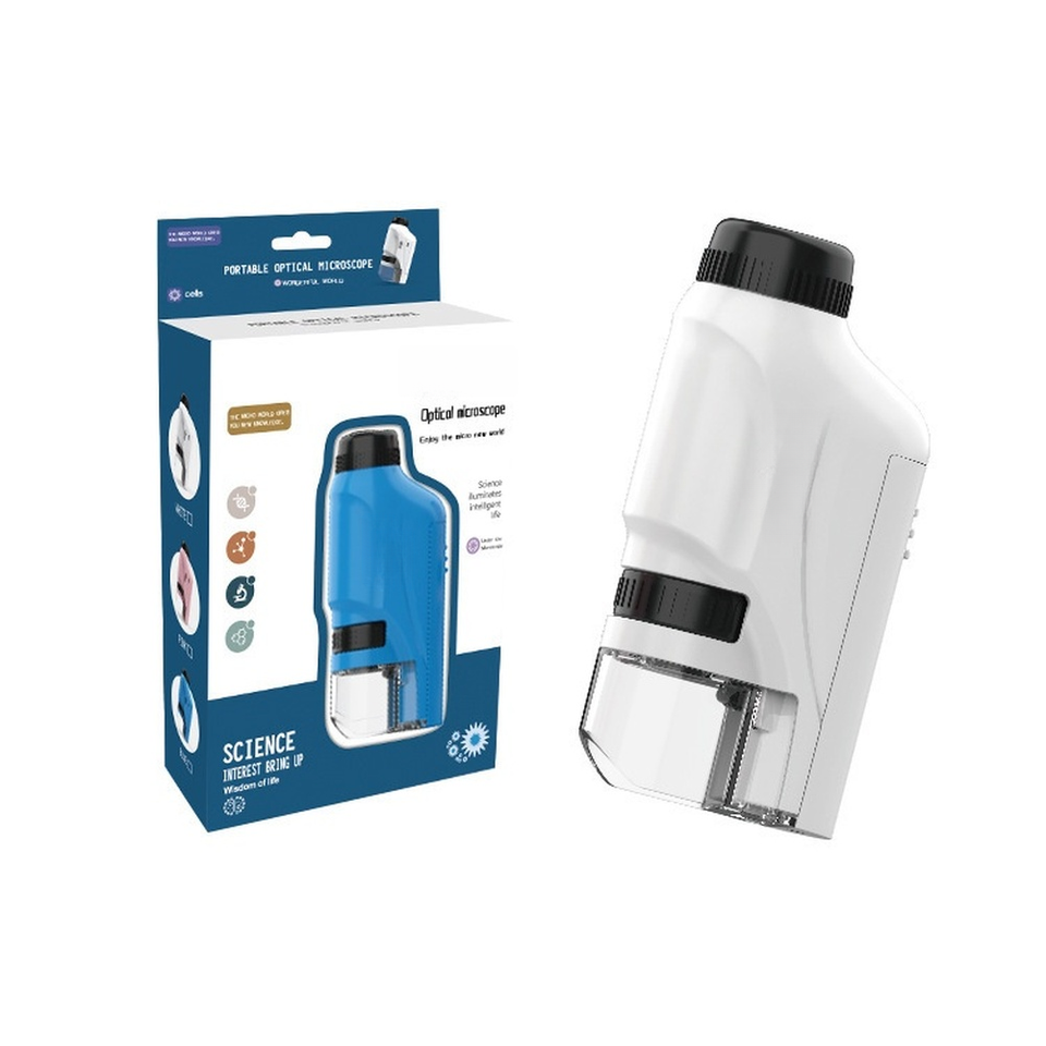 Educational Toy Handheld Microscope Science Experiments Lightweight ...