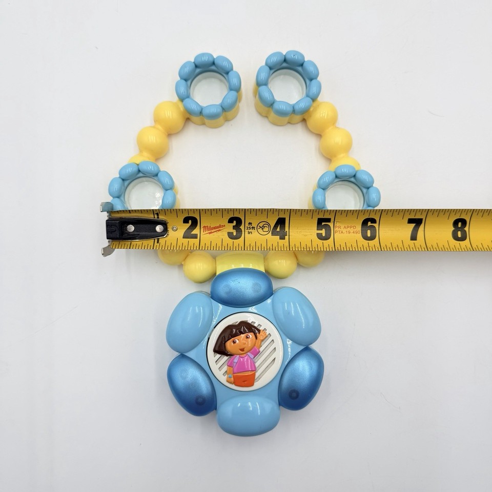 RARE 2003 DORA THE EXPLORER JEWELRY FOR GIRLS Talking Necklace Lights ...