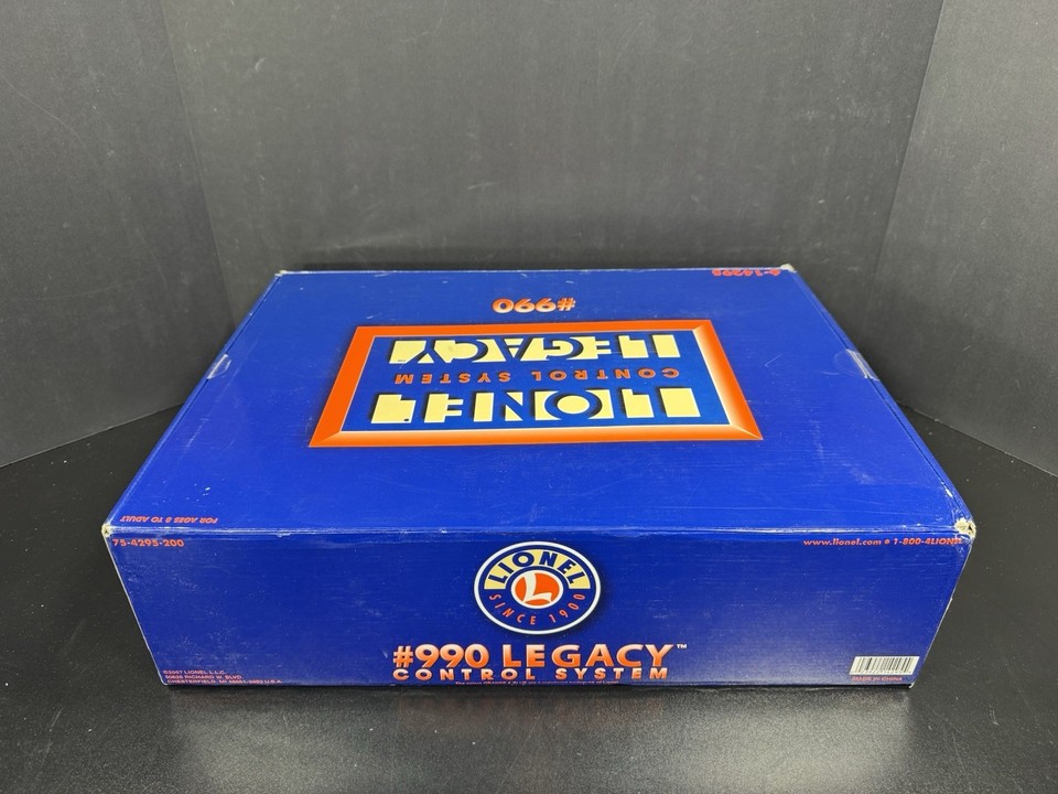 Lionel LEGACY 6-14295 #990 control system original blue box *only* | eBay
