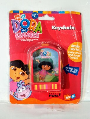 VTG RARE Nick Jr Dora the Explorer DORA Keychain Back Pack Clip NEW ...