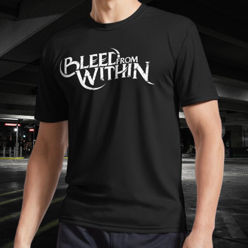Bleed from within logo Classic T-Shirt Active Funny Size Mode American ...