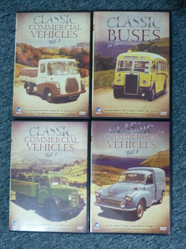 Classic Commercial Vehicles 4 DVD boxset cars buses transport | eBay UK