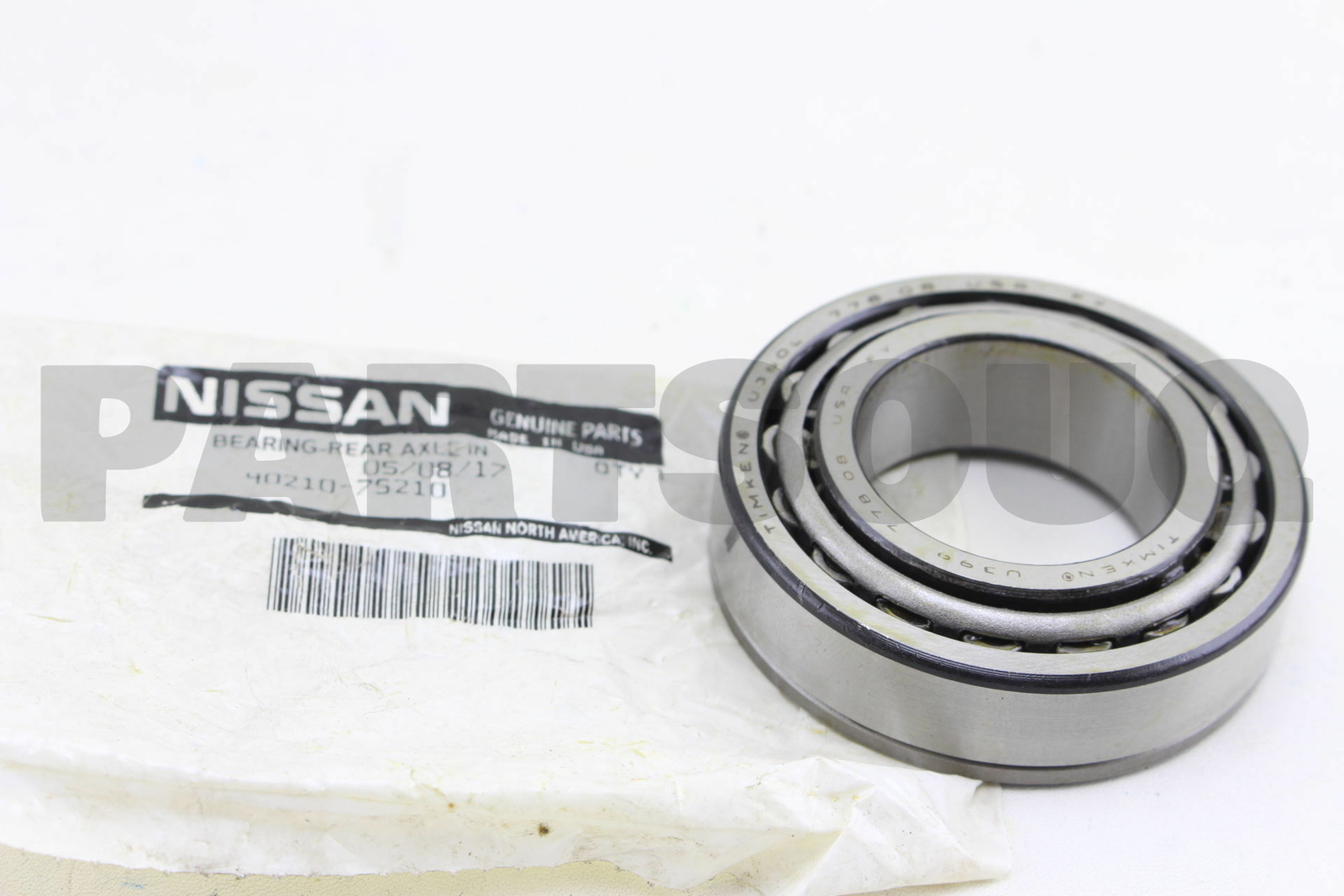 402107S210 Genuine Nissan BEARING-REAR AXLE,INNER 40210-7S210 | eBay