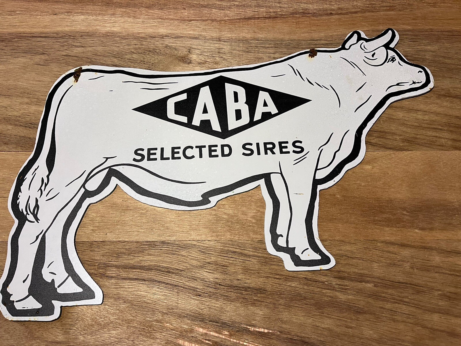 Vintage Dairy Beef Cattle Sign Northeastern | Grelly USA