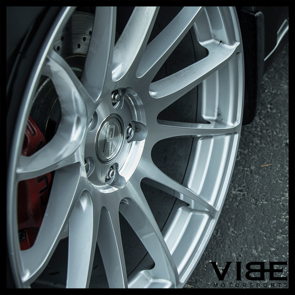 19" MRR GROUND FORCE GF6 SILVER CONCAVE WHEELS RIMS FITS PONTIAC G8 GT ...