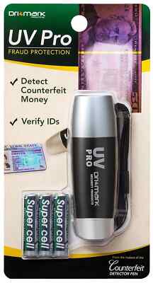 DRI MARK UV Pro Fraud Protection Light - Detect Counterfeit Money & ID ...