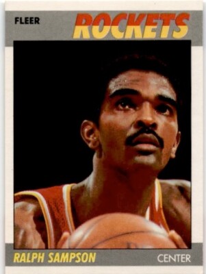 1987-88 Fleer Basketball Ralph Sampson Houston Rockets | eBay