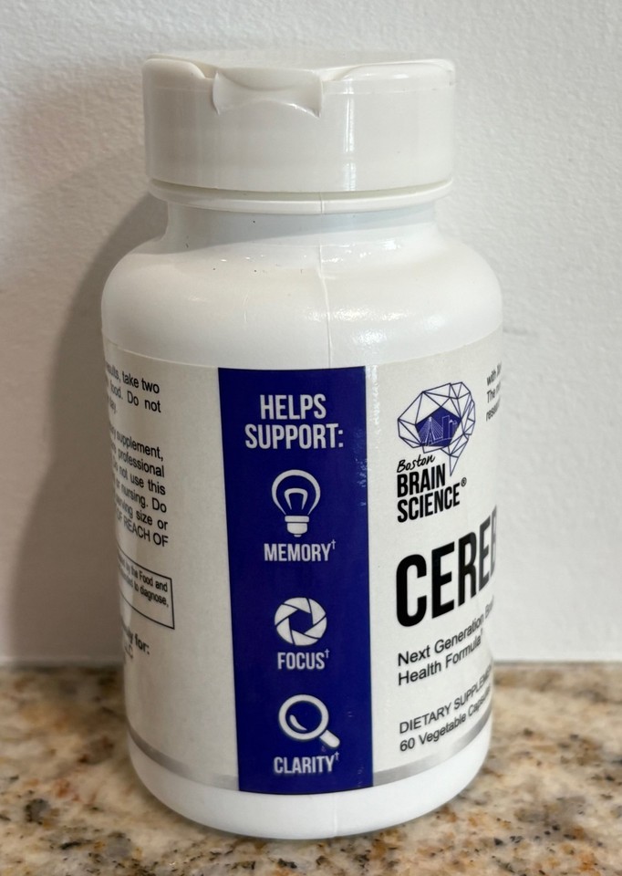 Boston Brain Science cerebra Supplement 60 Ct Memory Focus Health | eBay