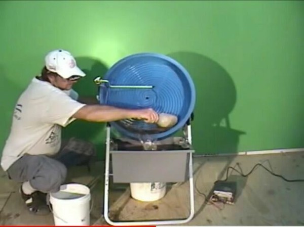 Pro Camel 24 Gold Spiral Panning Wheel Small Gold Gem Recovery Desert ...