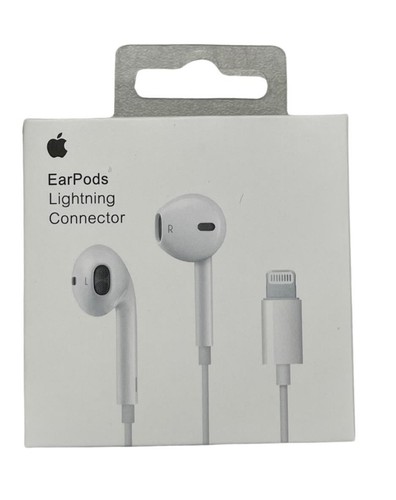 New Apple Earpods iPhone 14 13 12 Lightning Cable Earbud Headphones ...