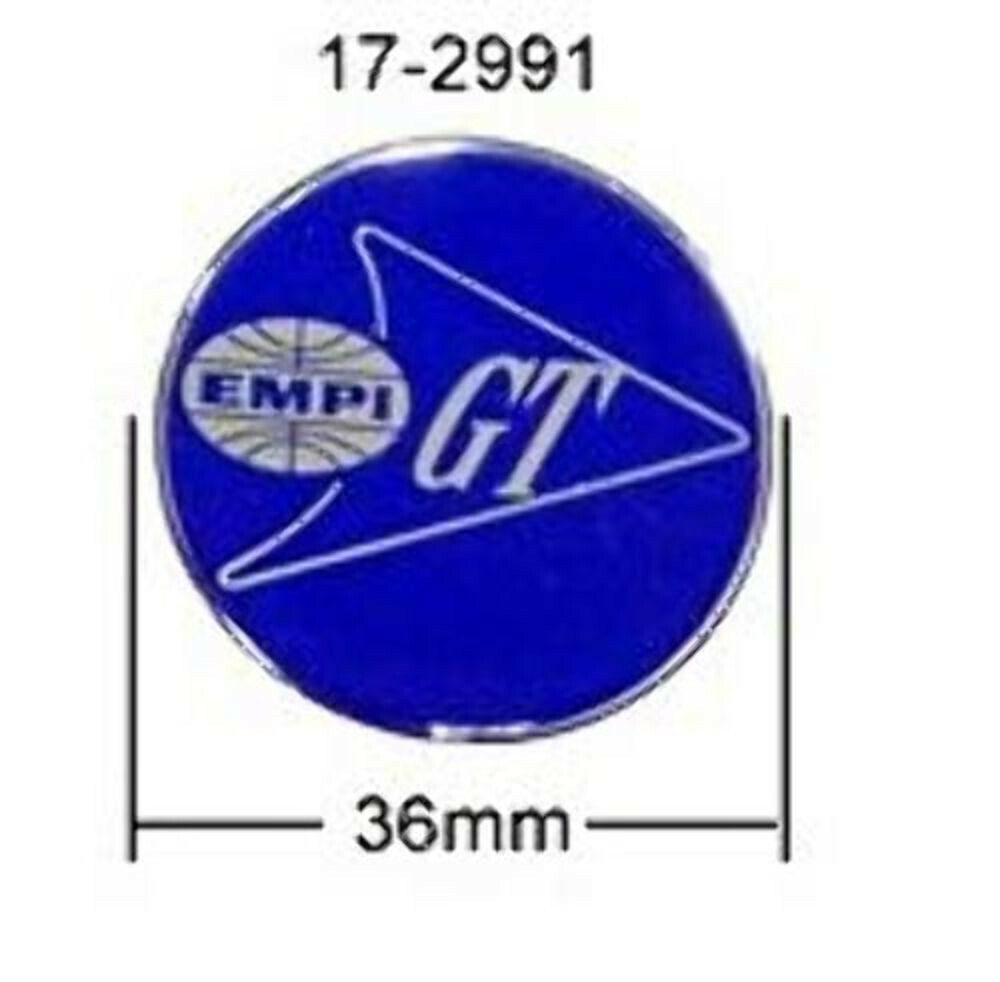 EMPI Wheel Center Cap Button Logo Stickers Set of 4 GT 36mm 17-2991 for ...