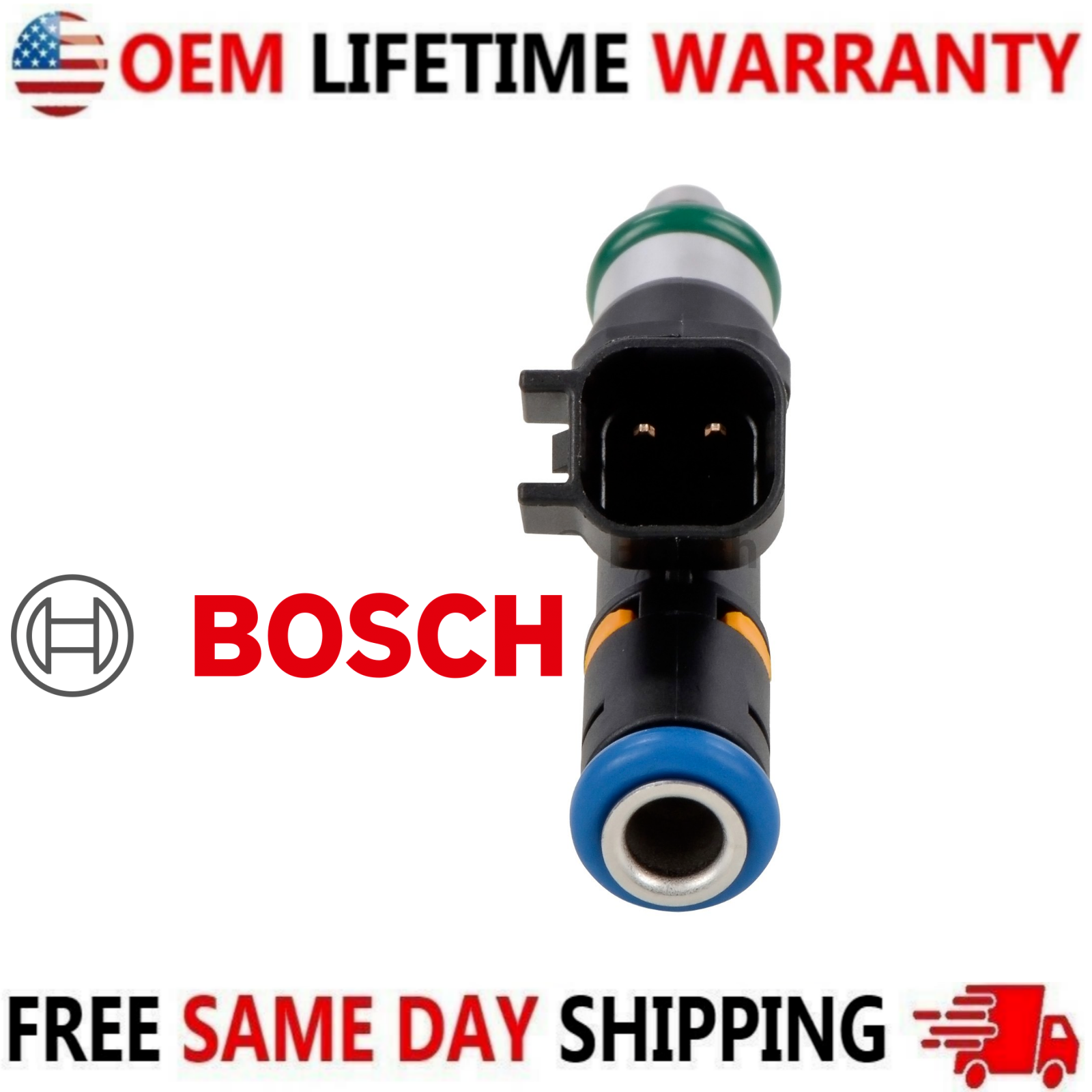 New BOSCH Single Fuel injector for 2004-2015 Mazda 2.0L I4, 2.3L I4 ...