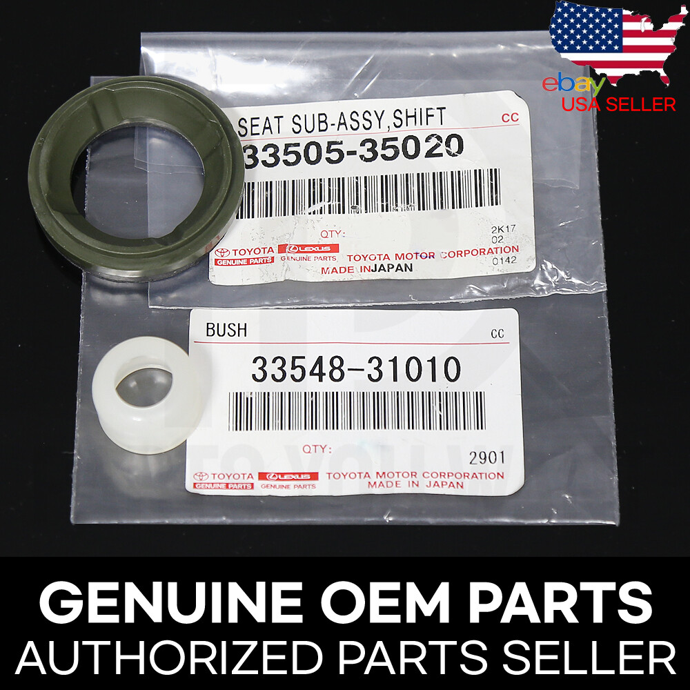 GENUINE Toyota OEM Manual Shifter Bushing Rebuild KIT 33548-31010 / ...
