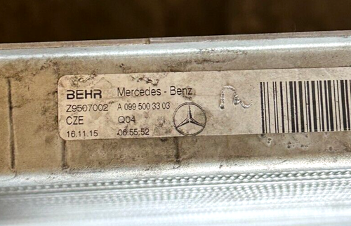 2015 2016 2017 MERCEDES S550 S600 S65 S63 RADIATOR COOLER 0995003303 ...