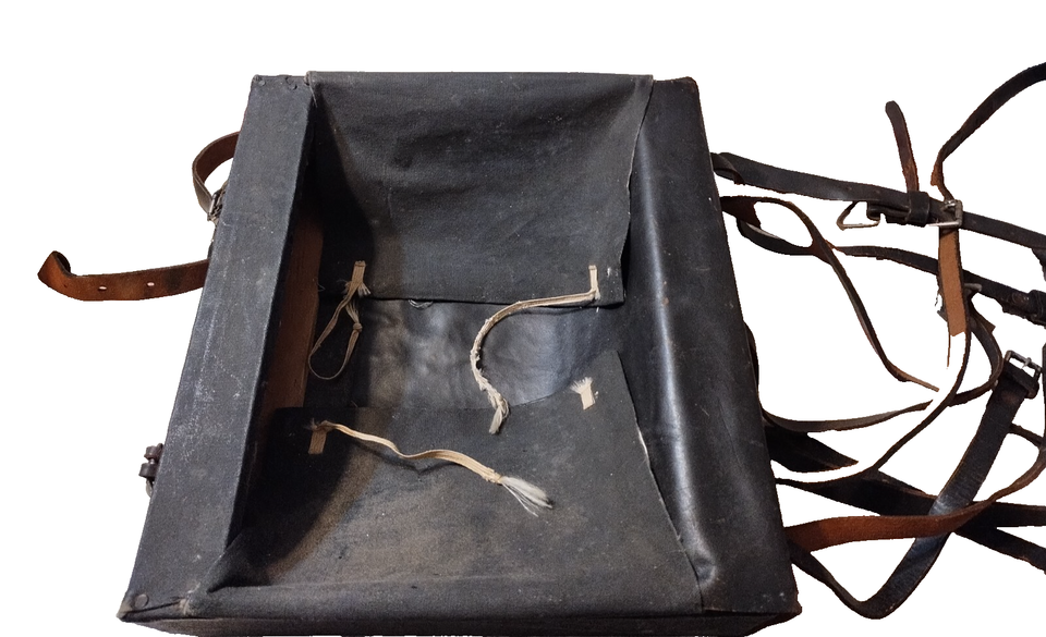 CIVIL WAR US UNION HAND MADE HARDPACK KNAPSACK FIELD BACK PACK-TARRED ...