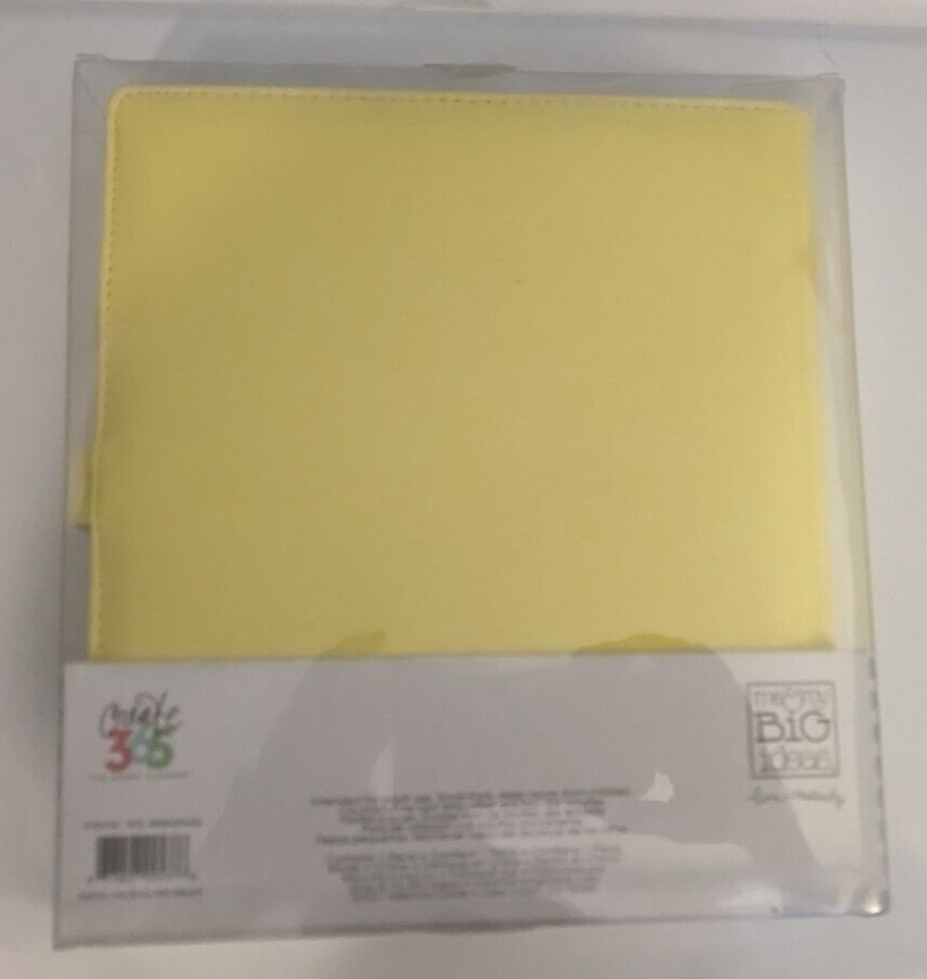 The Happy Planner Create 365 Plan A Happy Life Large Yellow Binder Snap ...