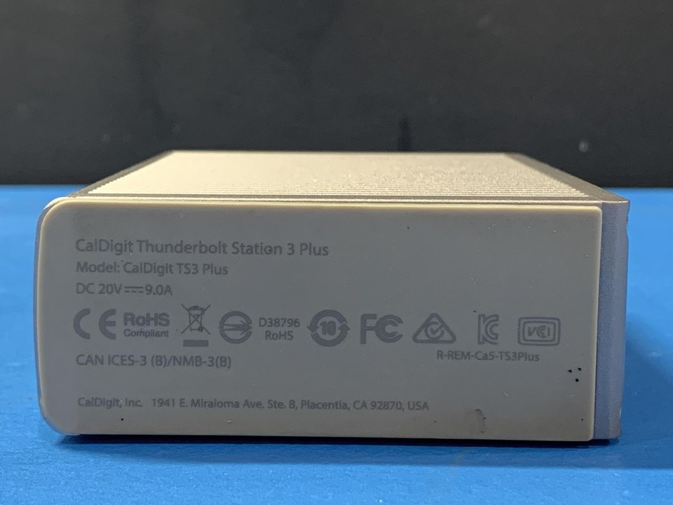 CalDigit TS3 Plus Thunderbolt Station NO POWER CABLE | eBay