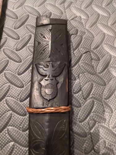 WW2 Philippines Machete USGI Carved | eBay