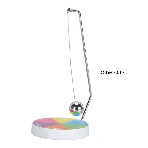 Magnetic Decision Maker Ball Swing Office Desk Toy Reduce Stress Toy ...
