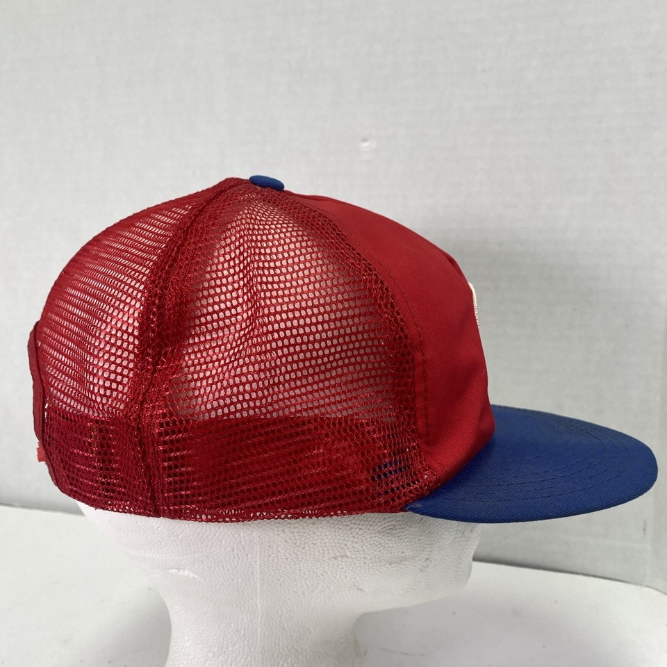 Vintage • STP • Nascar Racing Hat Cap Snapback Oil • Blue & Red • Caps ...