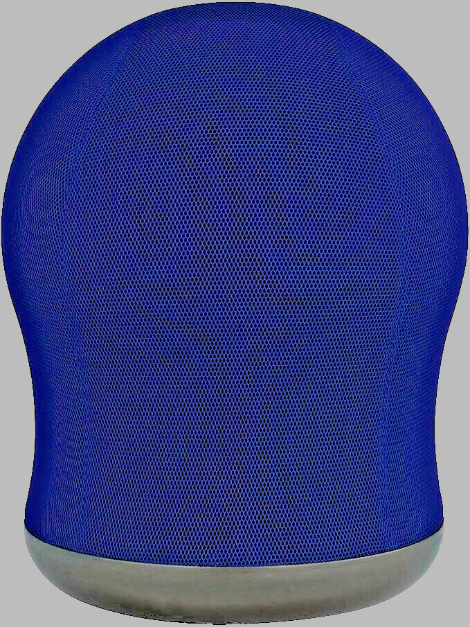 Safco Zenergy Swivel Ball Chair 17 1/2" Diameter x 23" High Blue Mesh ...