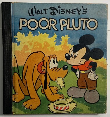 Walt Disney's Poor Pluto (1948) - Whitman Publishing Company | eBay