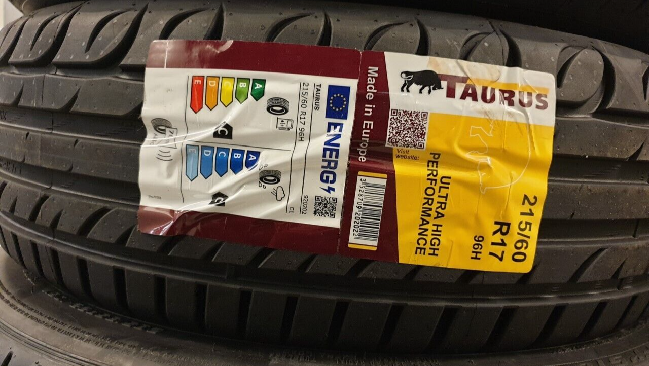 2X NEW TAURUS BY MICHELIN 215/60 R17 96H UHP CAR/SUV TYRES 215 60 17 ...