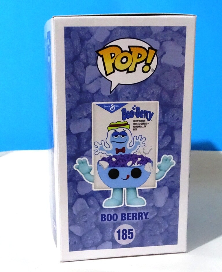 Funko POP! Funko Shop Excl - Boo Berry Cereal Box #185 +protector | eBay