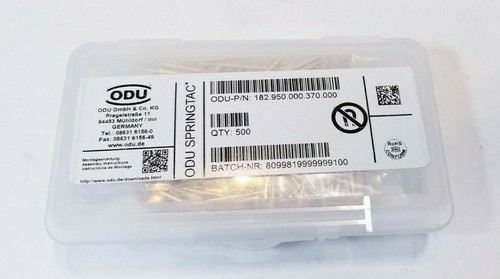 ODU SPRINGTAC QTY 500 PN 182.950.000.370.000 | eBay.de