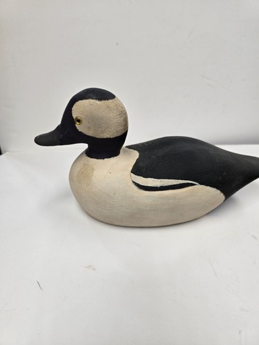 decoy steve delahaut green bay wisconssin bufflehead drake | eBay