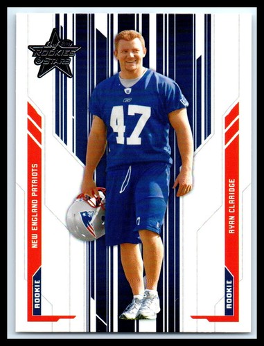 2005 Leaf Rookies & Stars #173 Ryan Claridge MT-NRMT Rookie Football ...