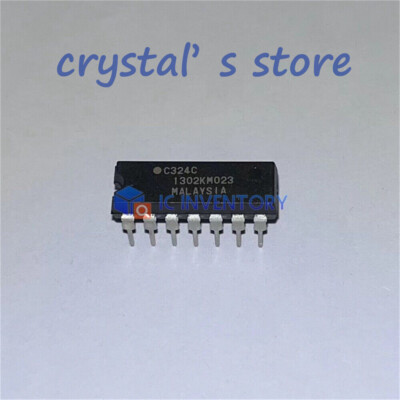 1PCS C324C DIP-14 LOW POWER QUOPERATIONAL AMPLIFIER | eBay