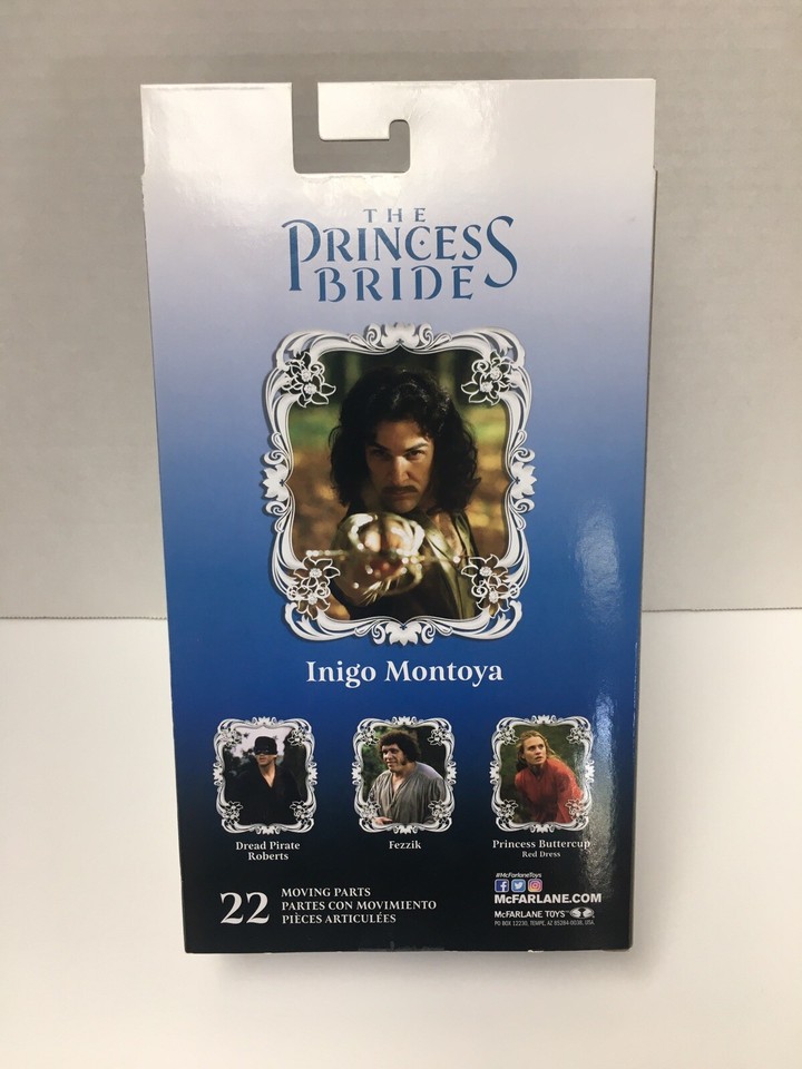 McFarlane Toys The Princess Bride Inigo Montoya 7" Action Figure ...