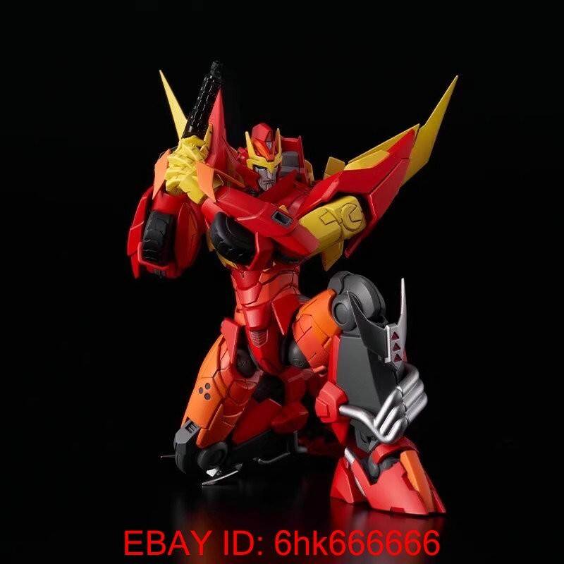 Flame Toys Furai Model IDW Rodimus Prime Model Kit Reissue Version 15cm ...