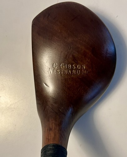 Antique Vintage Hickory Driver C Gibson West Ward Ho | eBay