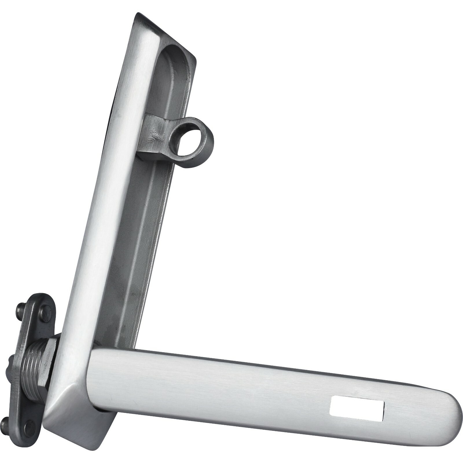 STAINLESS STEEL SWING HANDLE PAD-LOCKABLE LOCK (MEDIUM PADLOCK) | eBay ...