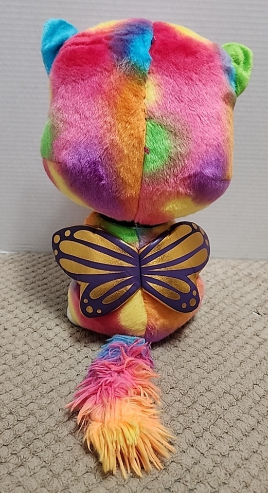 NICKELODEON Rainbow Butterfly Unicorn Kitty Felicity 13" Plush Stuffed ...