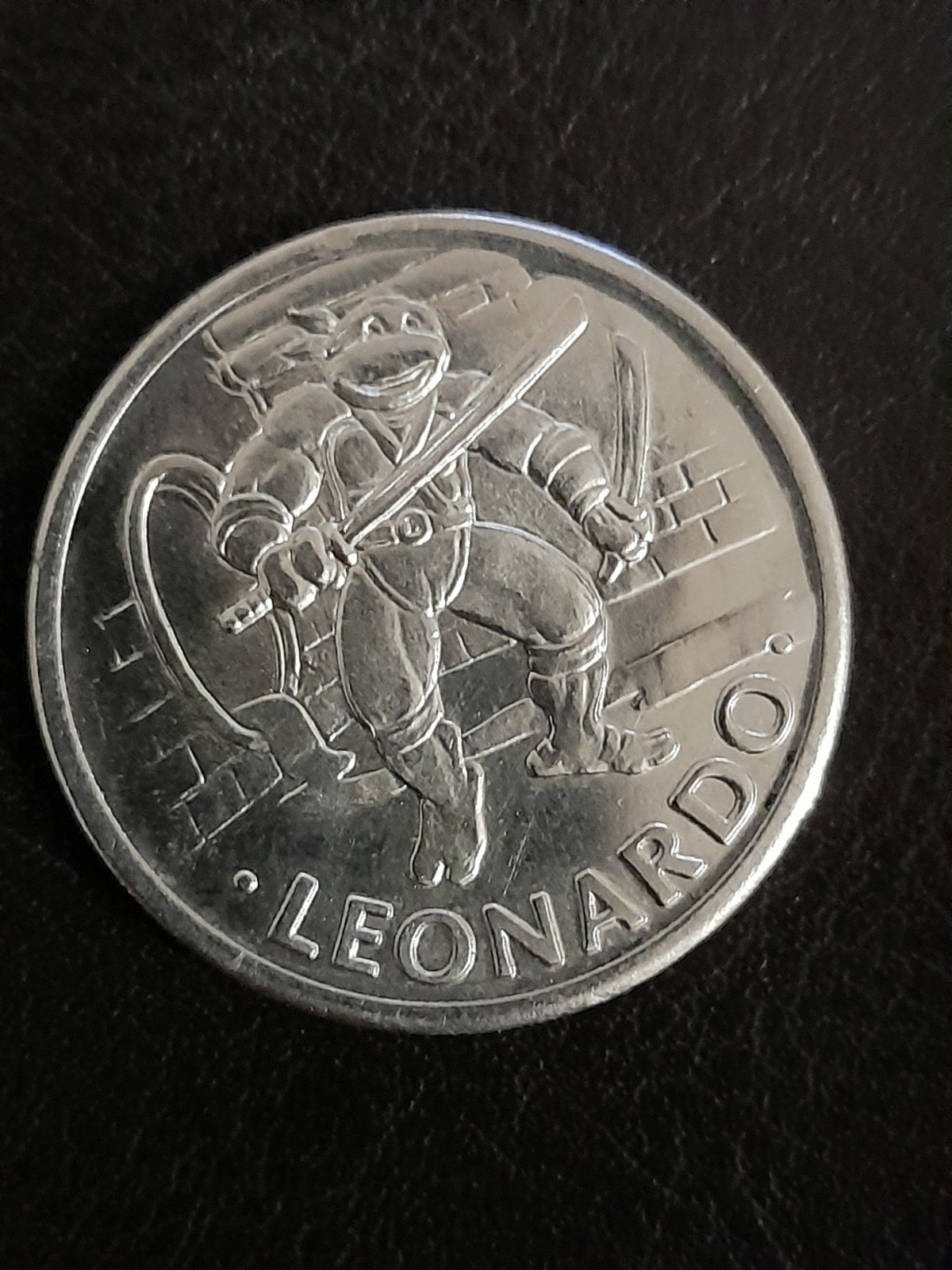 Leonardo Teenage Mutant Ninja Turtles Advertising Coin Token TNMT | eBay UK