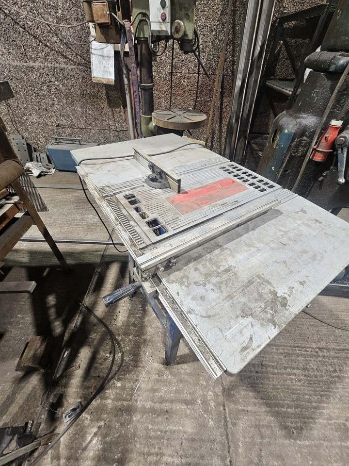 Clarke Woodworker 10" Table Saw 240V with Stand | eBay UK