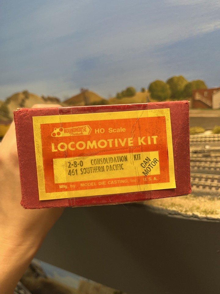 2 HO scale locomotive Kits 2-8-0 Consolidation kit. 460 Undecorated ...