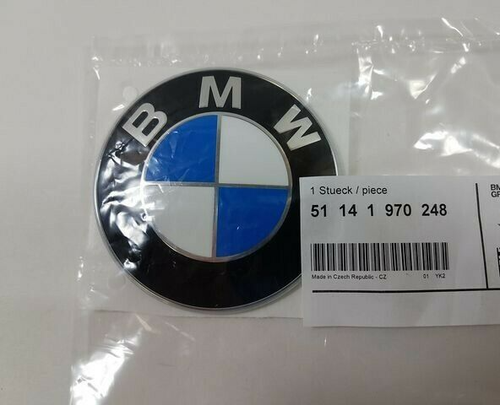 BMW Roundel Trunk Emblem - E53 X5, E65 745i, 760i, E31, Z3 51141970248 ...