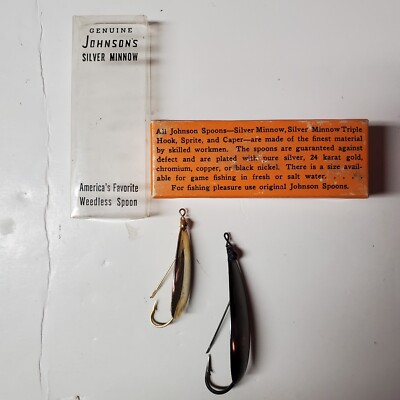 Lures - Johnson Silver Minnows