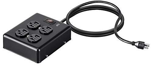 MONOPRICE, INC. 35099 MONOPRICE HEAVY DUTY 4 OUTLET METAL SURGE POWER ...